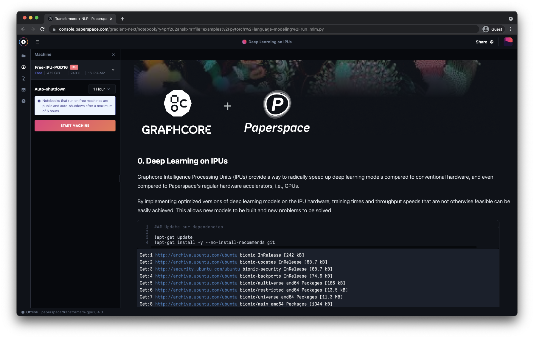 Paperspace and Graphcore partner to deliver free IPUs to developers