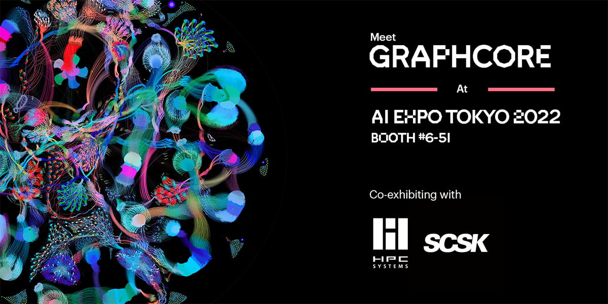 Meet Graphcore and Partners at AI EXPO TOKYO 2022